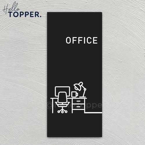 Jual Sign Label Akrilik Kantor | Sign Office Room Acrylic Printed ...