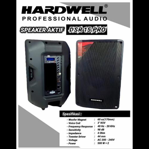 Jual SPEAKER AKTIF HARDWELL DSR 15PRO DSR 15 PRO 15 inch original ...