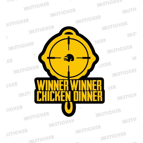 Jual Sticker WWCD - PUBG | Stiker Vinyl Anti air + Laminasi - WWCD #1 ...