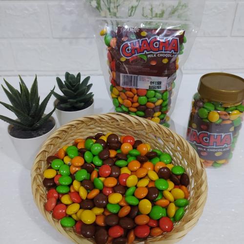 Jual coklat delfi chacha milk 1 kg / coklat chamilk 500gr / coklat ...