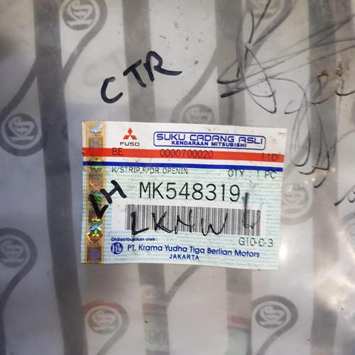 Jual KARET PINTU DALAM KIRI CANTER MK548319 - Kota Pekanbaru - Capy ...
