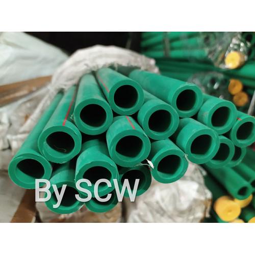 Jual Pipa PPR 1 1/2" inch 50mm PN20 Water Pipe 4 Meter Pipa PPR Green ...