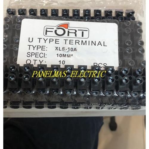 Jual TERMINAL KRUSTIN 10MM 10A PUTIH/HITAM XLS-10A FORT - Jakarta Pusat ...
