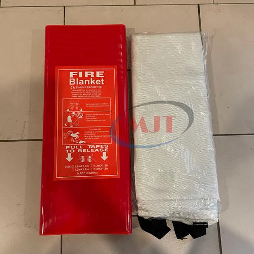 Jual Fire blanket selimut pelindung api 1.8 x 1.8M - 1.2M x 1.2M ...