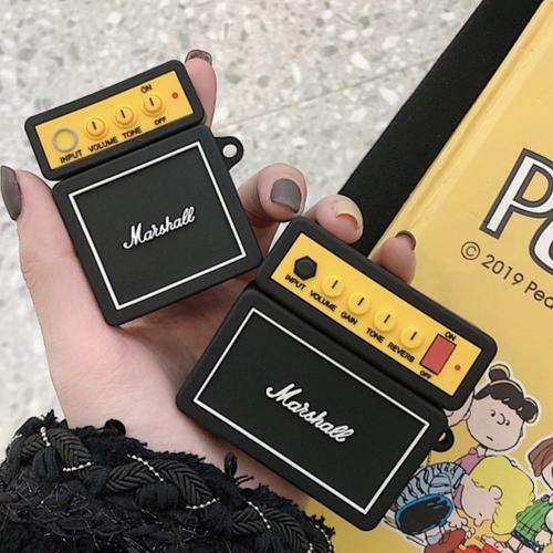 Jual Case Airpods Gen 1 2 PRO Casing MARSHALL Silicone Rubber Airpod ...