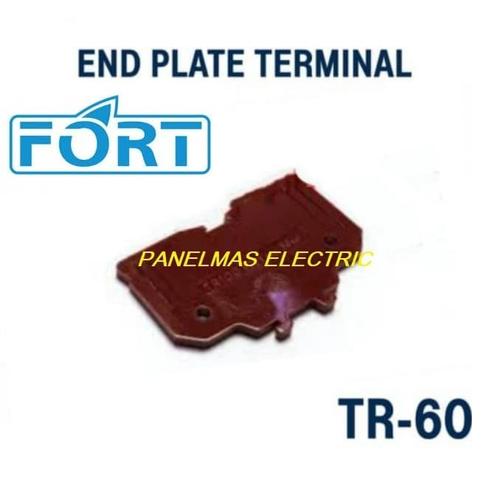 Jual END PLATE TERMINAL BLOCK TR-60 / TR60 FORT - Jakarta Pusat ...