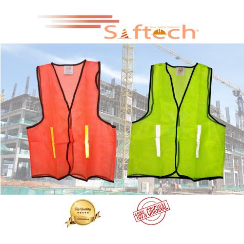 Jual Rompi Jaring Safety Proyek Murah Orange Hijau Safe line Net Vest ...