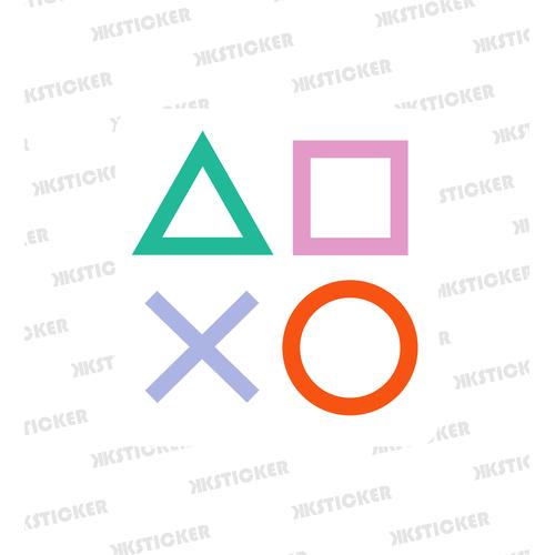 Jual Sticker Playstation Stick | Stiker Vinyl Anti air + Laminasi - PS ...
