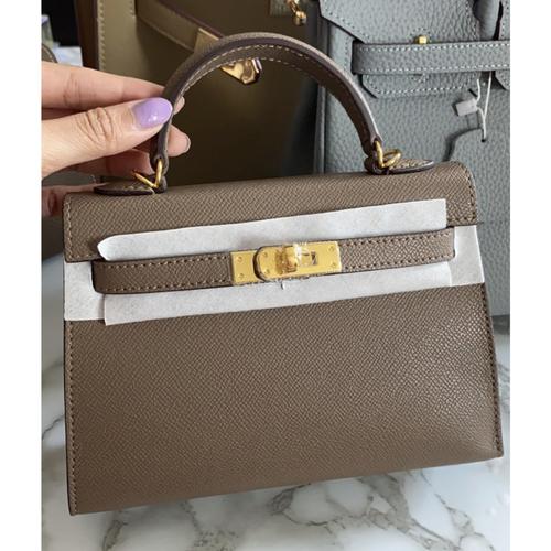 Jual K epsom ghw20cm etoupe color genuine leather - Kota Bekasi ...