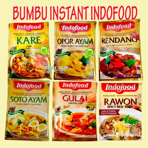 Jual BUMBU INSTAN INDOFOOD SEASONING BUMBU INSTANT REMPAH ASLI BAHAN ...