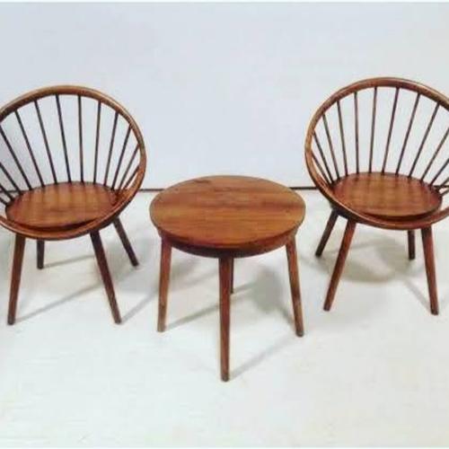 Jual SET KURSI TERAS MINIMALIS RETRO MODEL VELG RODA UNIK BAHAN KAYU ...