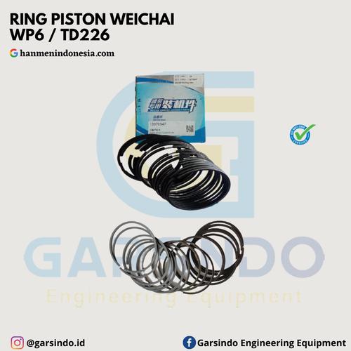 Jual RING PISTON ASSY WEICHAI WP6 / TD226B 13065822 13070648 ...