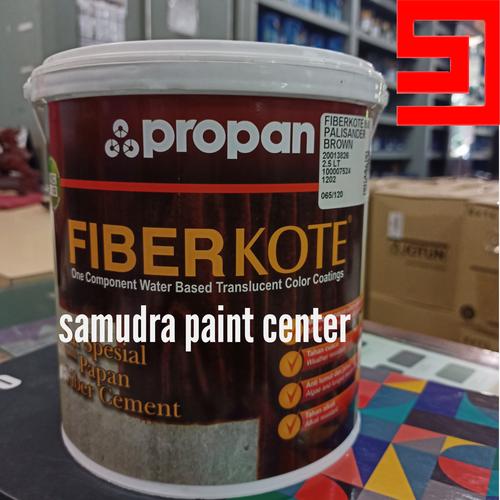 Jual Propan Fiberkote 889 doff / cat papan fiber cement 2.5lt - walnut ...