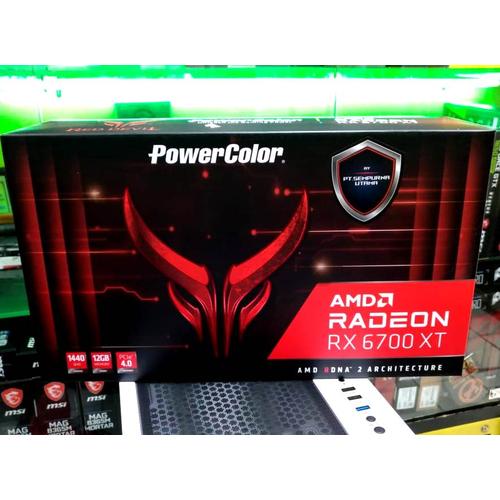 Jual POWER COLOR RX6700XT RED DEVIL 12GB | VGA AMD RADEON RX 6700XT ...