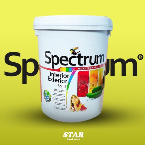 Jual SPECTRUM Cat Tembok Warna CERAH STANDAR Pail 25 Kg Interior ...
