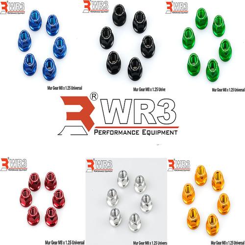 Jual Mur Gear WR3 8mm R15V3/R15V2/GSX 150RR/GSX 150R/Ninja 150RR/XSR ...