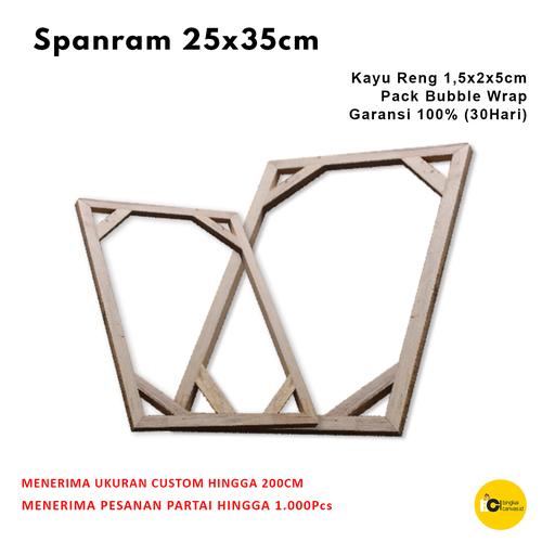 Promo SPANRAM/BINGKAI FRAME KAYU BERBAGAI UKURAN - 25x35cm (10RS ...