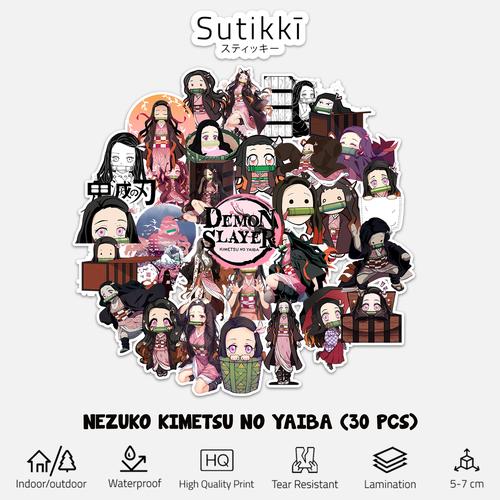 Jual Sticker Pack Nezuko Demon Slayer Kimetsu No Yaiba Wibu Stiker ...