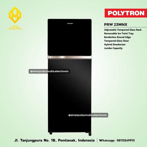 Jual Polytron Kulkas 2 Pintu 220 Liter Jumbo - PRW 23MNX / PRW 23 MNX ...