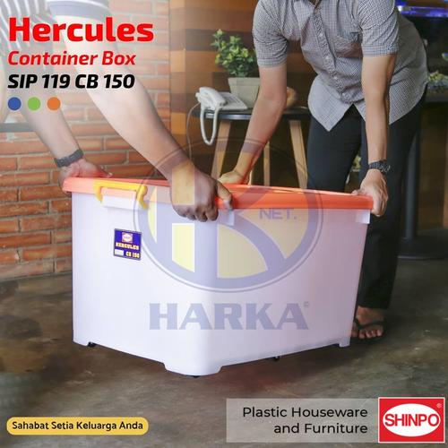 Jual HERCULES CONTAINER BOX 150 LITER | Boks Plastik SHINPO CB 150 SIP ...