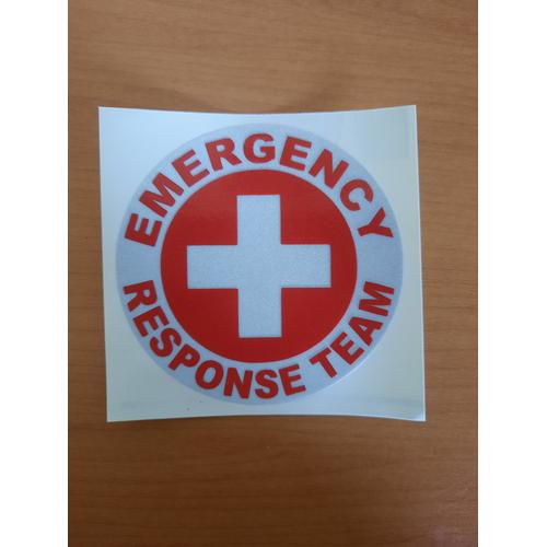 Jual STICKER ERT (EMERGENCY RESPONSE TEAM) - CUTTING STICKER CUSTOM 6,5 ...