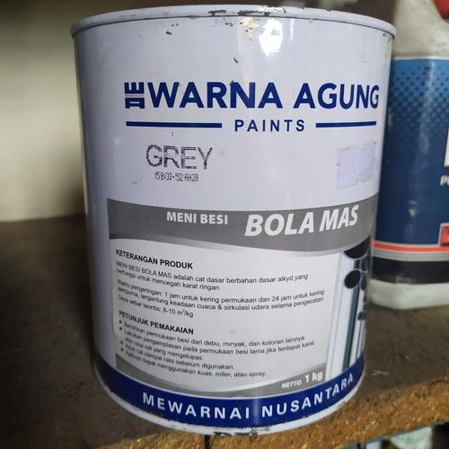 Jual Meni Besi, Cat Meni Besi warna Abu merk Warna Agung - Kab. Bandung ...