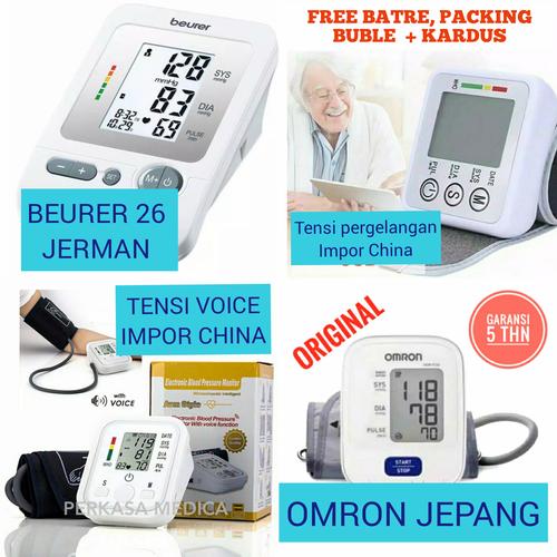 Jual Tensimeter Omron Tensimeter Lengan Digital Tensimeter dengan suara ...