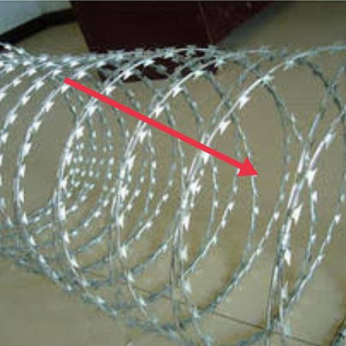 Jual Razor Wire / Kawat Duri Double coil BTO-22 DC/45cm - Kota Surabaya ...