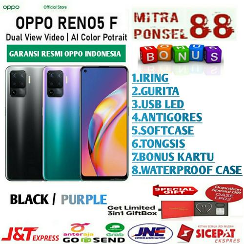 Jual OPPO RENO 5F RAM 8/128 GB GARANSI RESMI OPPO INDONESIA - demo ...