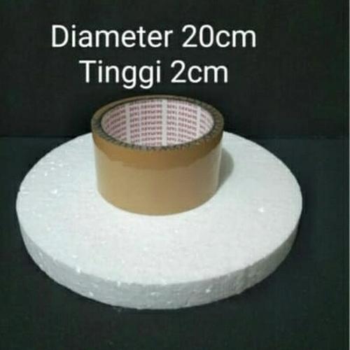 Jual Bulat Diamter 20cm (Kotak 20x20cm) Tinggi 1-5cm Dummy Cake ...