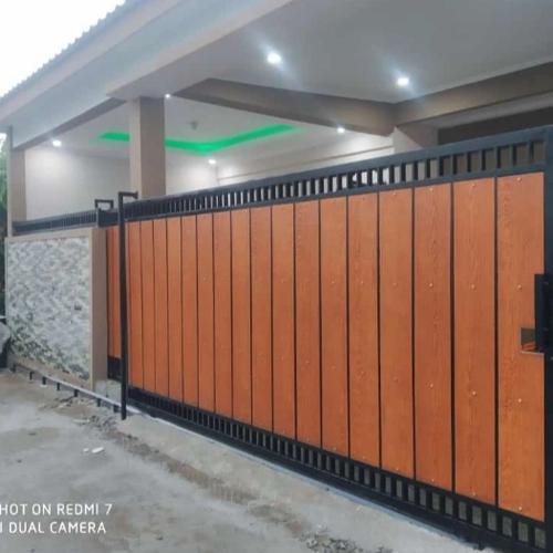 Jual pagar dorong grc motif kayu - Kota Bekasi - putramakmurjaya2 ...