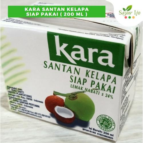 Promo Kara Santan Kelapa Siap Pakai 200 ML Fresh Lemak Nabati -/+ 24 % ...