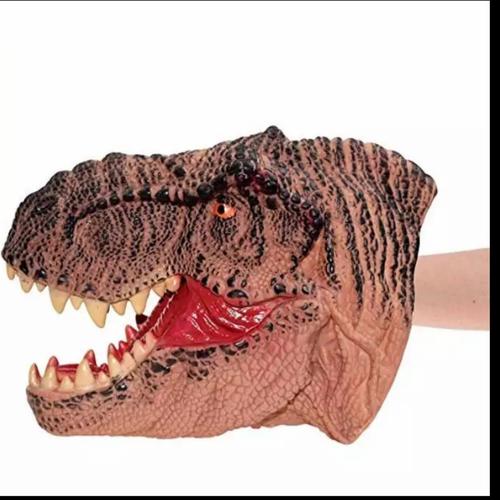 Jual Hand Puppet Mainan Motorik Anak Dinosaurus Lateks Aman Kuat ...