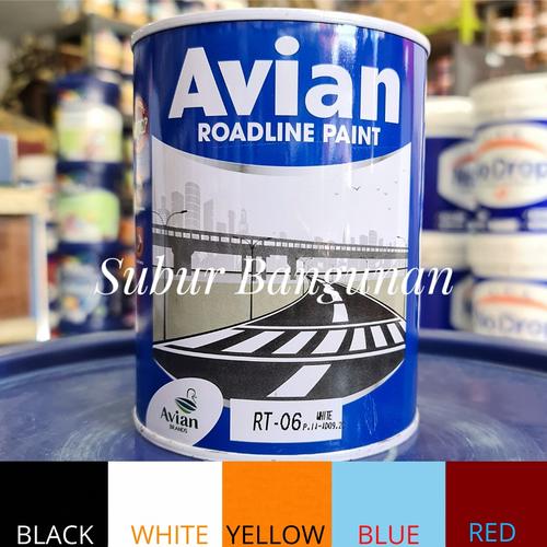 Jual Cat Marka Jalan AVIAN 1KG / Roadline Paint - Hitam - Kota Makassar ...