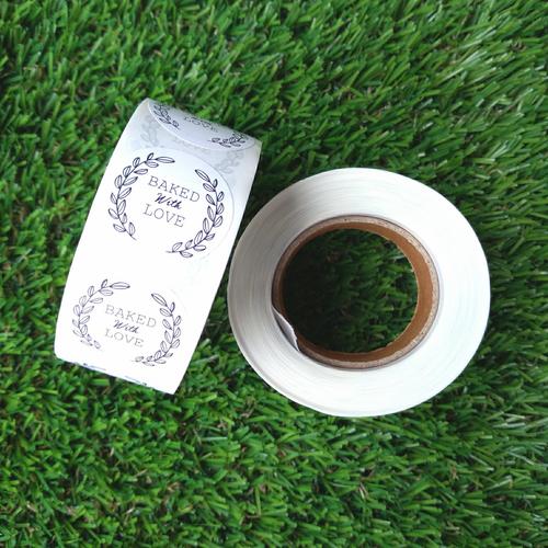 Jual Sticker Thank You/Sticker label Kemasan Box/Dus Kue (Random ...