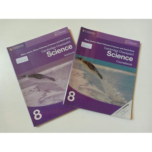 Jual Cambridge Checkpoint Science grade 8 coursebook and workbook ...