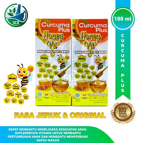 Jual Curcuma Plus Honey Vit Syrup - Madu Multivitamin 100 ml - RASA ...