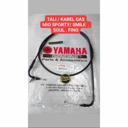 Jual KABEL/ TALI GAS- MIO SPORTY- MIO SMILE- FINO- SOUL- ORIGINAL YGP ...