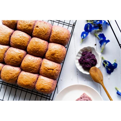 Jual Ube Sweet Bread (vegan) - Ube Combo, half size - Jakarta Barat - L ...