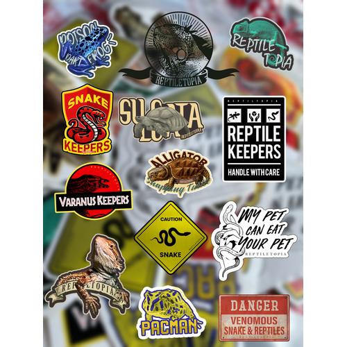 Jual Sticker Reptile Reptil Pack by Reptiletopia isi 13 bukan exoterra ...