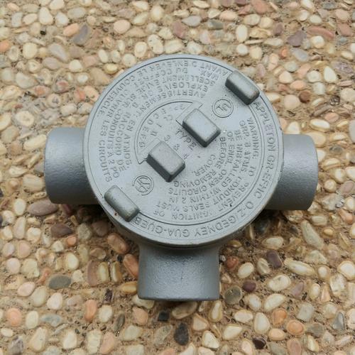 Jual Explosion Proof Round Box APPLETON 3-way Aluminium size 1"NPT EABT ...