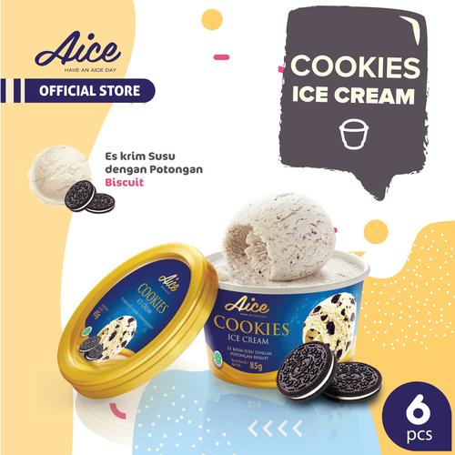 Promo AICE Ice Cream Cookies Cup 65 g isi 6 pcs - Jakarta Pusat - AICE ...