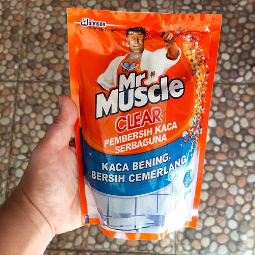 Promo MR MUSCLE CLEAR PEMBERSIH KACA SERBAGUNA ORIGINAL 440ML - Kota ...
