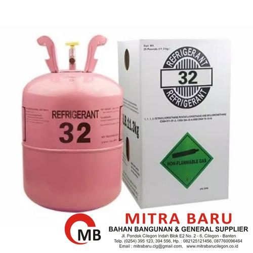 Jual Freon R32 Refrigerant (R 32) Tabung 9,5 kg - Kota Cilegon - Mitra ...
