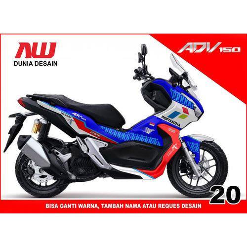 Jual Sticker Decal ADV 150 Full Body Desain 20 - Kab. Kediri ...