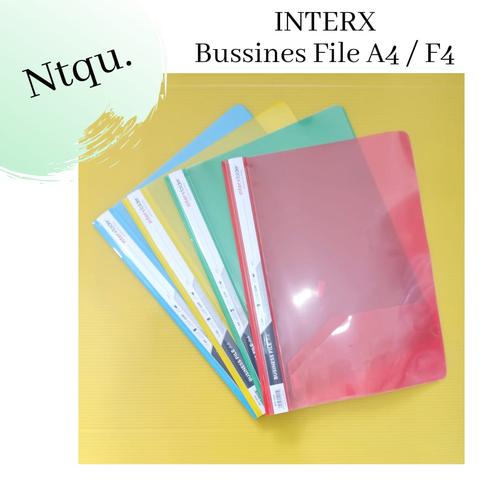 Jual business file A4 / map plastik A4 Folder one Interx / Map Acco A4 ...