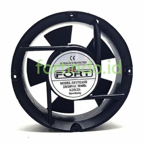 Jual Axial Blower Fan 6" 220V BULAT Size 151x151x51 Model Sleeve FORT ...