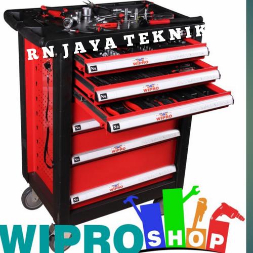Jual Tool box WIPRO 143 pcs tol bok cabinet 7 laci terkumplit plus Kunci - Jakarta Utara - RN ...