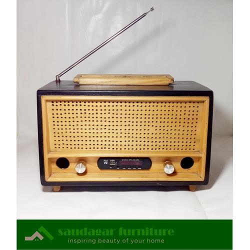 Jual Radio Kayu Desain Kuno RADJAKU Harga murah Modul Digital MP3 ...