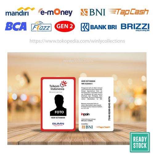 Jual Special Emoney Etoll Edisi Kartu ID CARD PT TELKOM INDONESIA - 2 ...